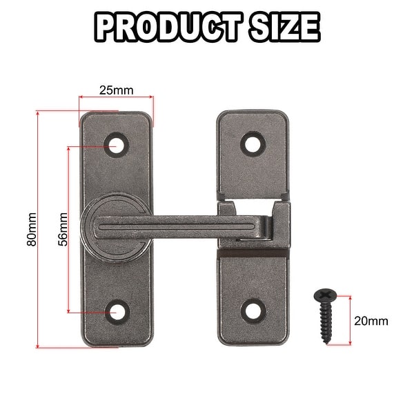 Barn Door Lock Latch 180 Degree Sliding Barn Door Locks Gate Latches ...