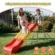 2-in-1 Kids Climbing Slide For Ages 3-8, 76.4-Inch Smooth Slide Track ...