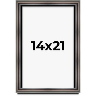 14x21 Shadow Box Frame Brown Cherry | 2.625 Inches Deep Pine Wood - Bed ...