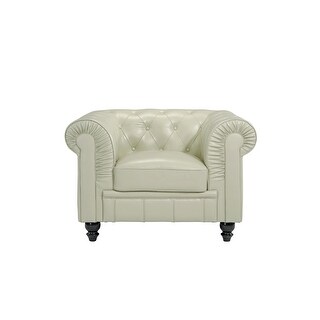 Victorian Leather Match Club Chair - Bed Bath & Beyond - 31497737