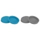 Silicone Soda Can Lids, Reusable Drink Cans Protector Cover - Blue/Gray ...