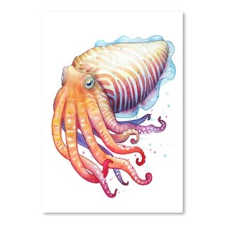 Americanflat - Cuttlefish by Sam Nagel - 16"x20" Poster Art Print - Bed ...