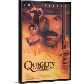 "Quigley Down Under (1990)" Black Float Frame Canvas Art - Bed Bath ...