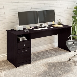 Cabot 72W Home Office Computer Desk with Drawers by Bush Home - Bed ...