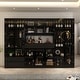 Tall Modular Display Storage Cabinet Bookcase w/Light Home Office - Bed ...