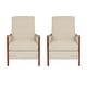 Anaura Channel Stitch Pushback Recliners by Christopher Knight Home ...
