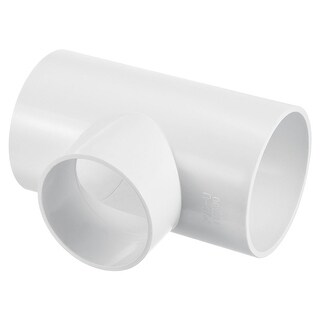 4" x 3" 3 Way Tee Pipe Fittings UPVC, Joint Coupling Pipe Adapter ...