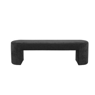 Elena Chiffon Yellow Velvet Bench - Bed Bath & Beyond - 37251624