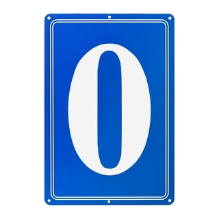 Aluminum Number Sign House Numbers and Metal Letters, Parking Spot ...