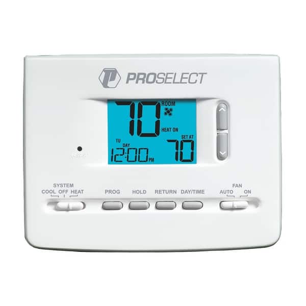 ProSelect SL11P52 Digital 5/2 Programmable Thermostat with 2" Square ...