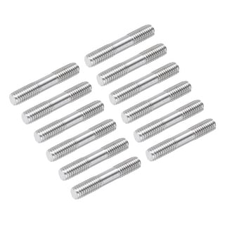304 Stainless Steel Push Rod Double End Threaded Rod M8x45mm, Pack of ...