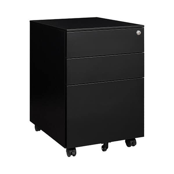 3 Drawer Metal File Cabinet Rolling File Cabinet With Lock Bed Bath And Beyond 36308952
