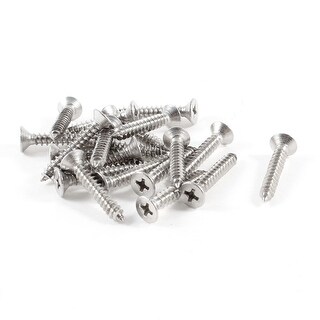 25mmx4mm Thread Diameter Stainless Steel Crosshead Self Tapping Screw ...