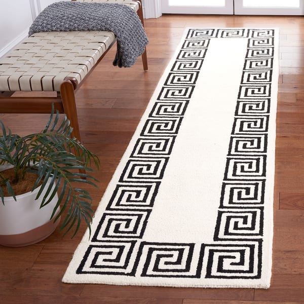 SAFAVIEH Handmade Metro Anthippi Greek Key Border Wool Rug - On Sale ...