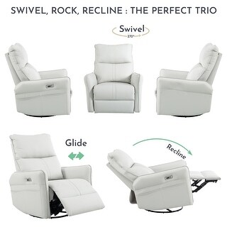 Lift Rocking Chair Nursery Recliners for Living Room Bedroom - Bed Bath ...