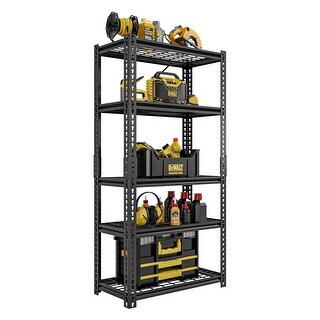 DoCred Heavy Duty Metal Storage Shelves, Industrial Utility Racks - Bed ...