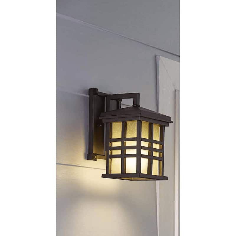 Outdoor Metal Porch Light, 1 LED Light Bulb Included - On Sale - Bed ...