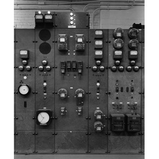 Control Panels Of The Detroit Edison Substation In The Early 20Th ...
