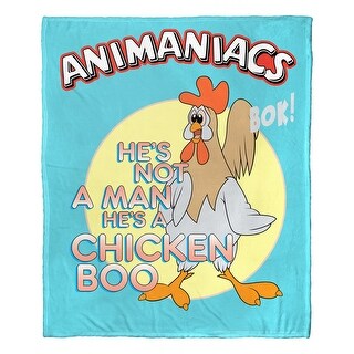 Warner Brothers Animaniacs Chicken Boo Silk Touch Throw Blanket - Bed ...