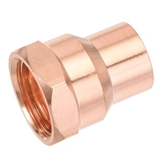 5/8 Inch Copper Female Adapters NPT1/2 Internal Thread Welding Fitting ...