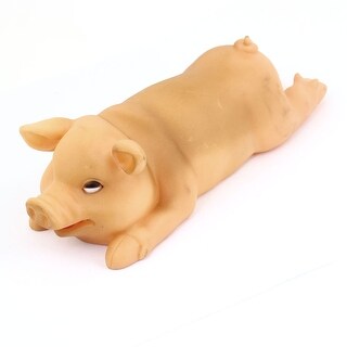Brown Plastic Squeeze Sound Pig Toy for Children Child - Bed Bath ...