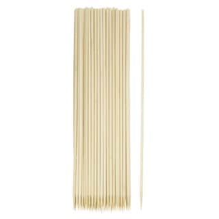200pcs Bamboo Skewers Sticks 12 Inch 4mm Dia Natural Wooden Cocktail ...