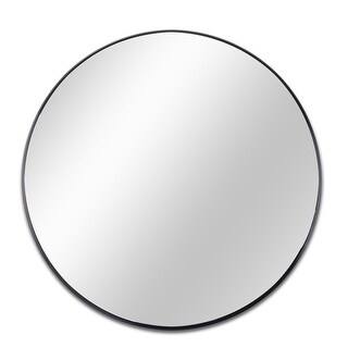 16 Inch Bathroom Round Mirror Wall Mirror - 16"W*16"L*1.10"H - Bed Bath ...