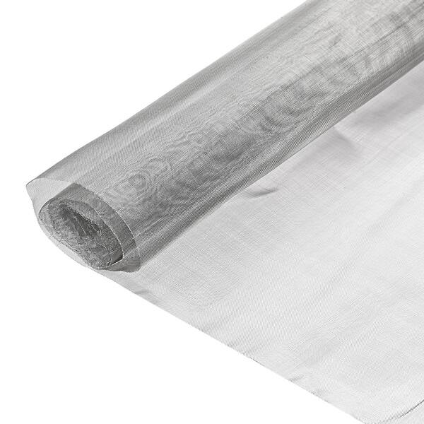 Stainless Steel Metal Window Screen Mesh 24x12inch 80 Mesh - Silver ...