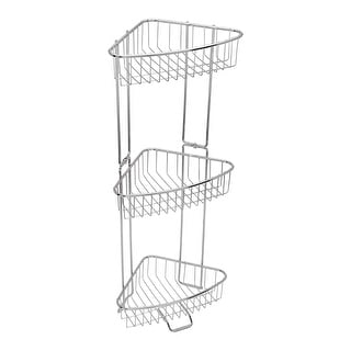 Stainless Steel Floor Shower Caddy - Bed Bath & Beyond - 40336929