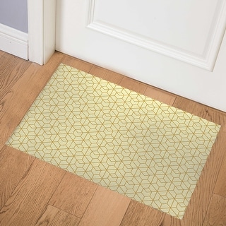 TUMBLER GOLD Doormat By Kavka Designs - Bed Bath & Beyond - 31257540
