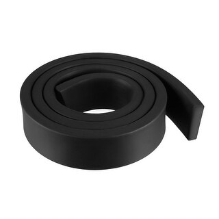 Solid Rectangle Rubber Seal Strip 35mm Wide 10mm Thick, 1 Meter Long ...
