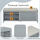 Distressed Shutter Storage Bench with Acacia Veneer - Bed Bath & Beyond ...