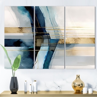 Designart "Abstract Transitional Modern Shapes V" Modern Shapes ...