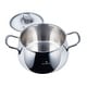 Sofram 18/10 Stainless Steel Deep Casserole w/ Glass Lid - Bed Bath ...