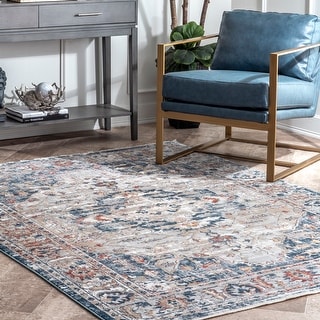 Brooklyn Rug Co Vintage Medallion Thea Area Rug - Bed Bath & Beyond ...