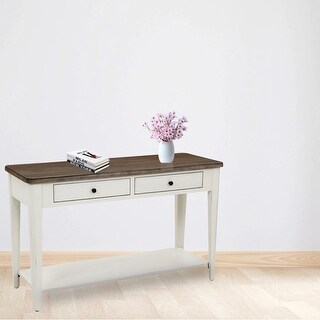 Chromcraft Peter Revington Console Table in Gray, White Finish - Bed ...