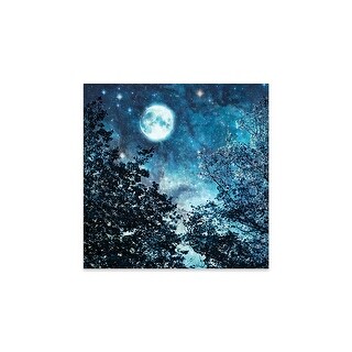 Blue Moon Print On Acrylic Glass by Ros Berryman - Bed Bath & Beyond ...
