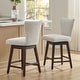 Spruce & Spring Yvonne Modern Swivel Bar Stools - Bed Bath & Beyond ...