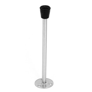 45mm x 200mm Wall Mount Stainless Steel Door Stop Stopper Bumper ...