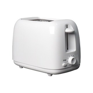 DCP 2 Slice Toaster Stainless Steel Toaster，White - Bed Bath & Beyond ...