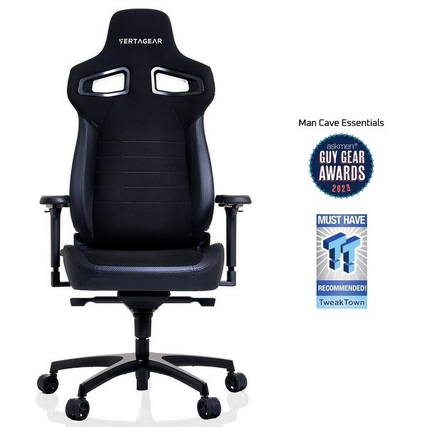 Vertagear PL4800 Ergonomic Big & Tall Gaming Chair - RGB LED Kits ...