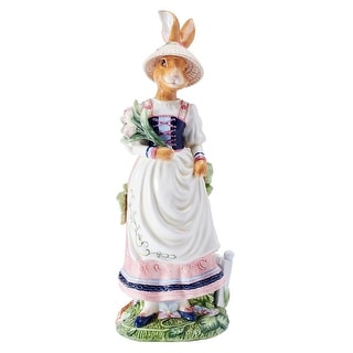 Fitz and Floyd Jardin Rabbit Figurine, Female, 17.25 Inch - Bed Bath ...