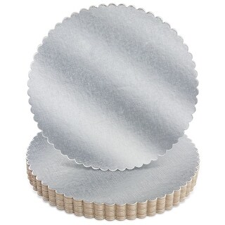 12-Pack 10" Round Cake Boards Silver - Bed Bath & Beyond - 40801257