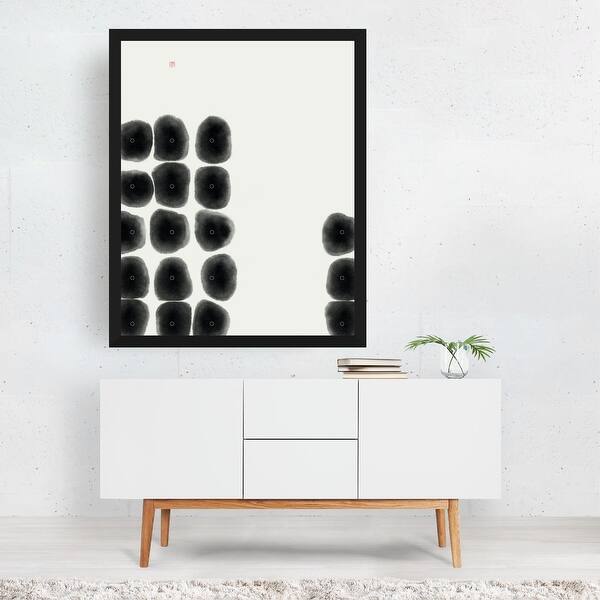 Abacus Painting Abstract Black White Historic Art Print/Poster - Bed ...
