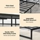 6 Inch Metal Platform Low Profile Bed Frame - Bed Bath & Beyond - 39284503