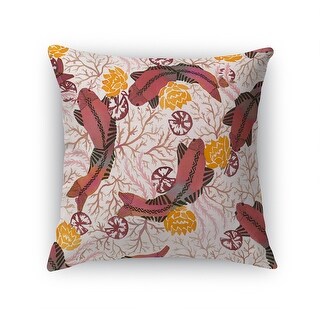 ZEN FISH PINK Accent Pillow by Becky Bailey - Bed Bath & Beyond - 38089153
