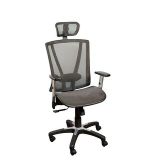 ErgoMax Ergonomic Office Chair Height Adjustable Back Mesh, Home Office ...