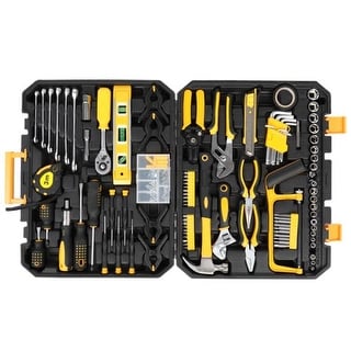 198pc Tool Set Black & Yellow - Bed Bath & Beyond - 38315892