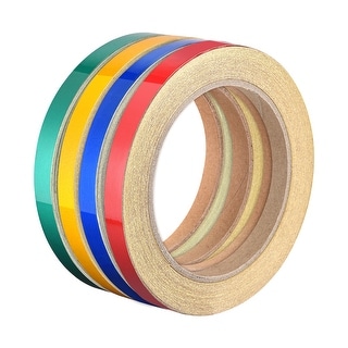 Reflective Tape Red Green Yellow Blue, 10mm x 25m, Outdoor Waterproof ...