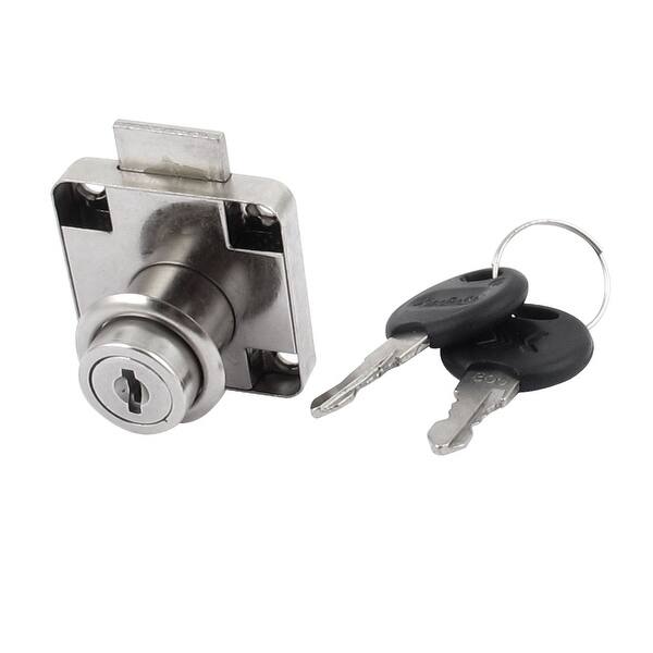 18mm Dia Metal Cylinder Security Wardrobe Cabinet Drawer Lock Locker ...